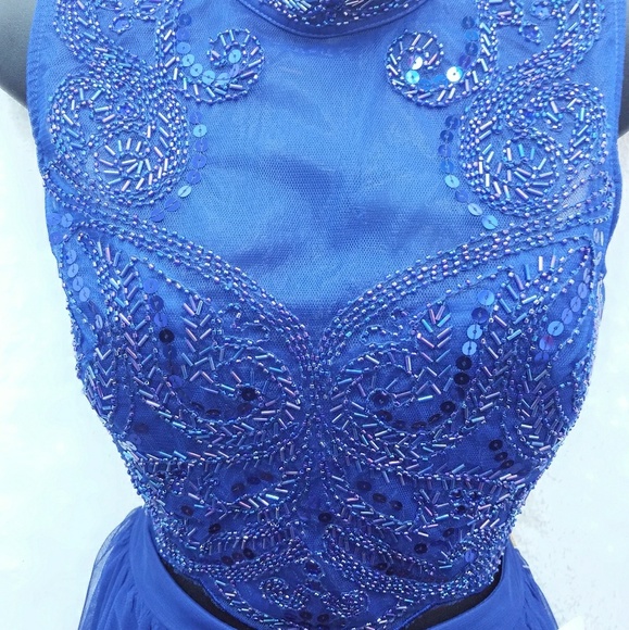 Love Reign | Dresses | Love Reign Woman 2 Piece Dress Royal Blue Mix ...